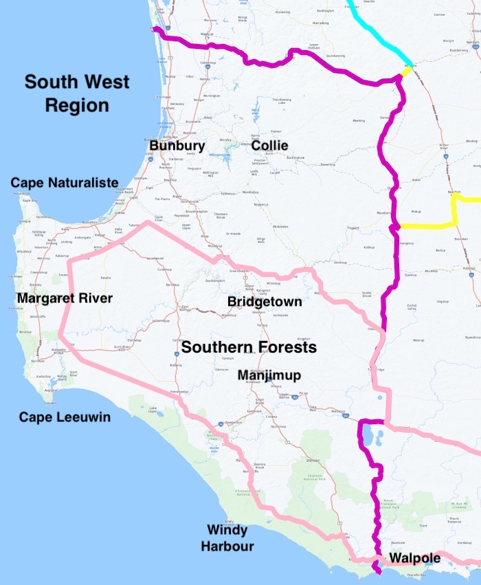 Southern Forests - Tracks Australia